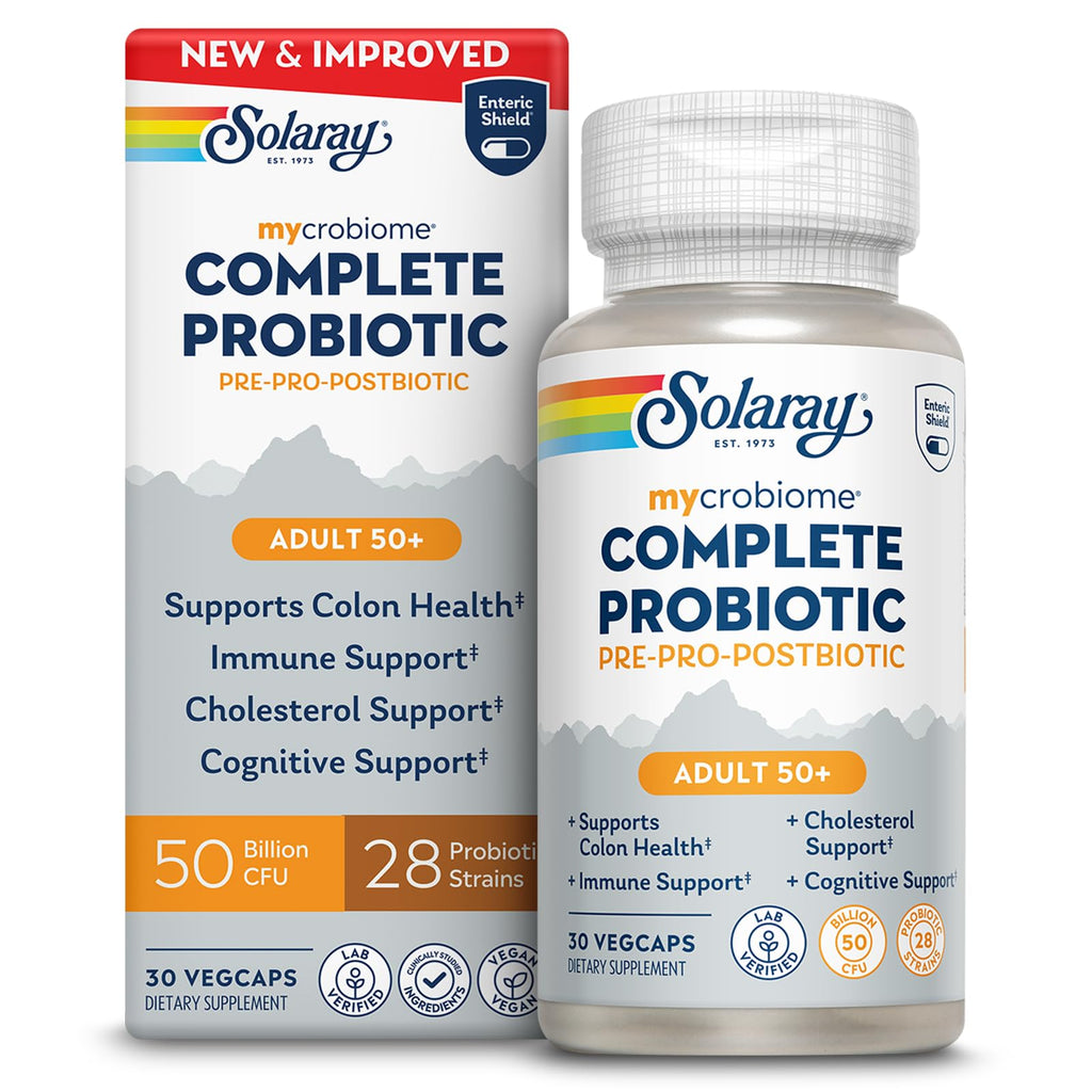 SOLARAY Mycrobiome Complete Probiotic benefits