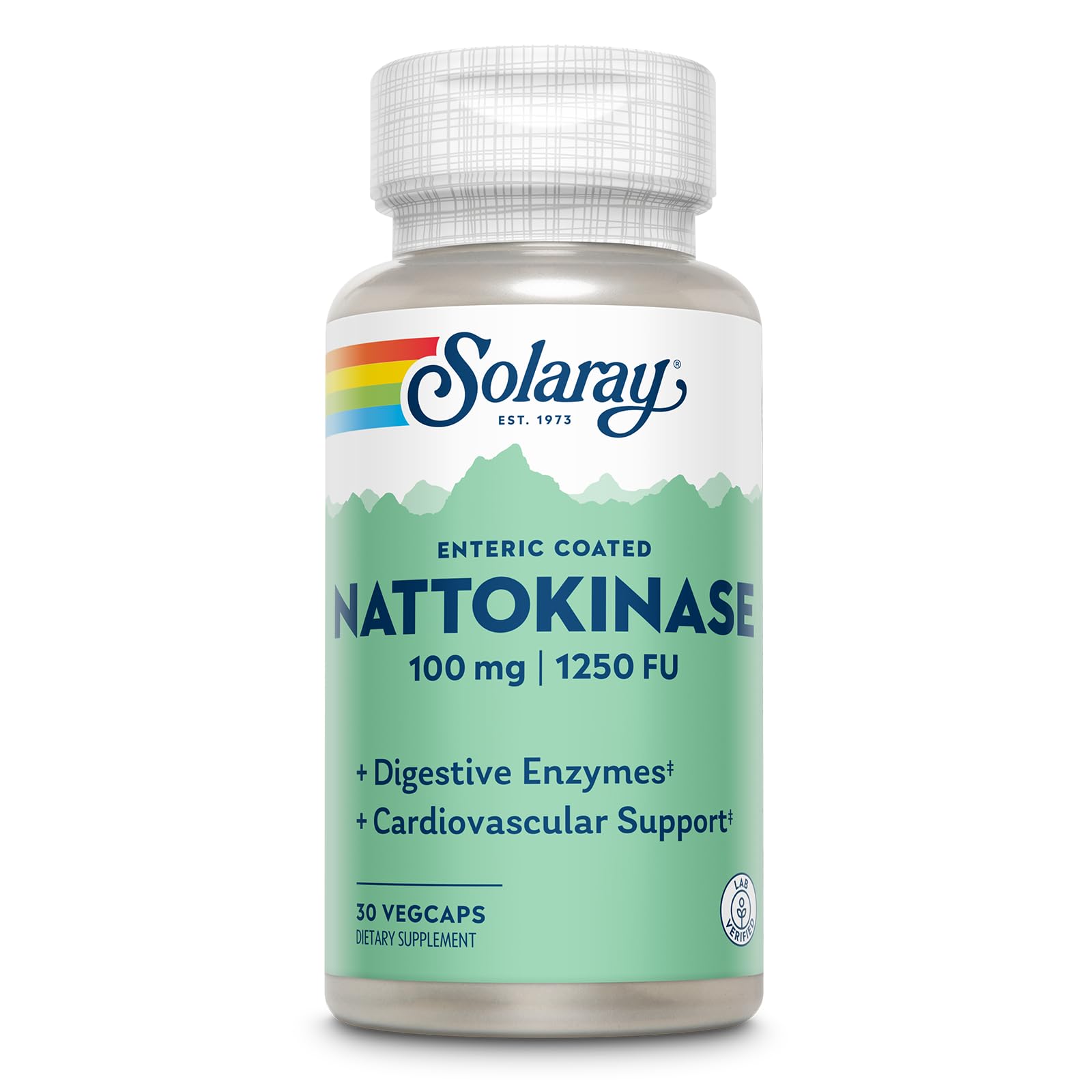 Solaray nattokinase multivitamins for heart health