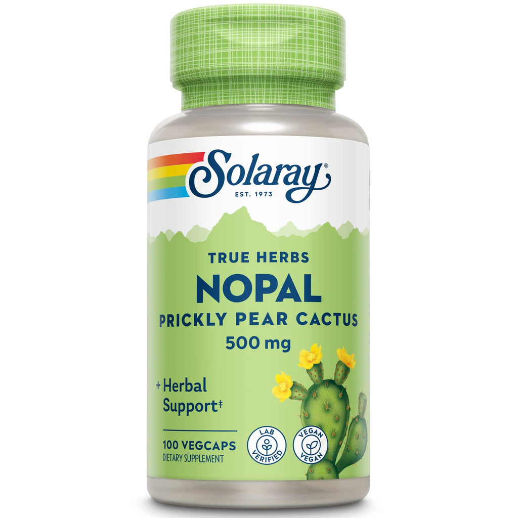 Solaray Nopal multivitamins for energy