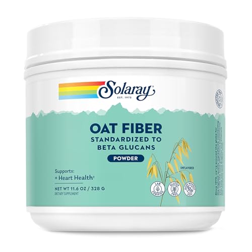 Solaray oat fiber powder for digestion