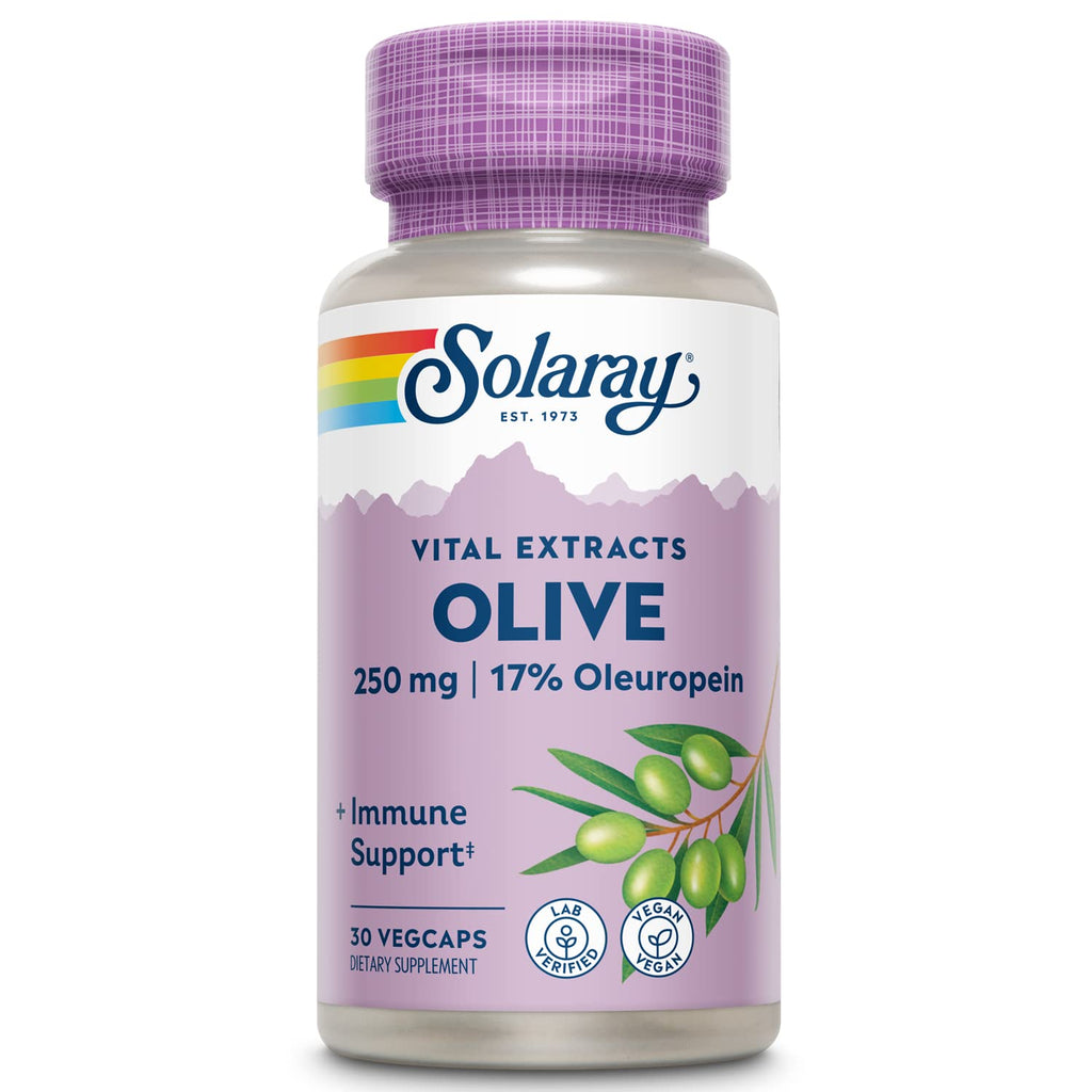 Solaray olive leaf extract benefits