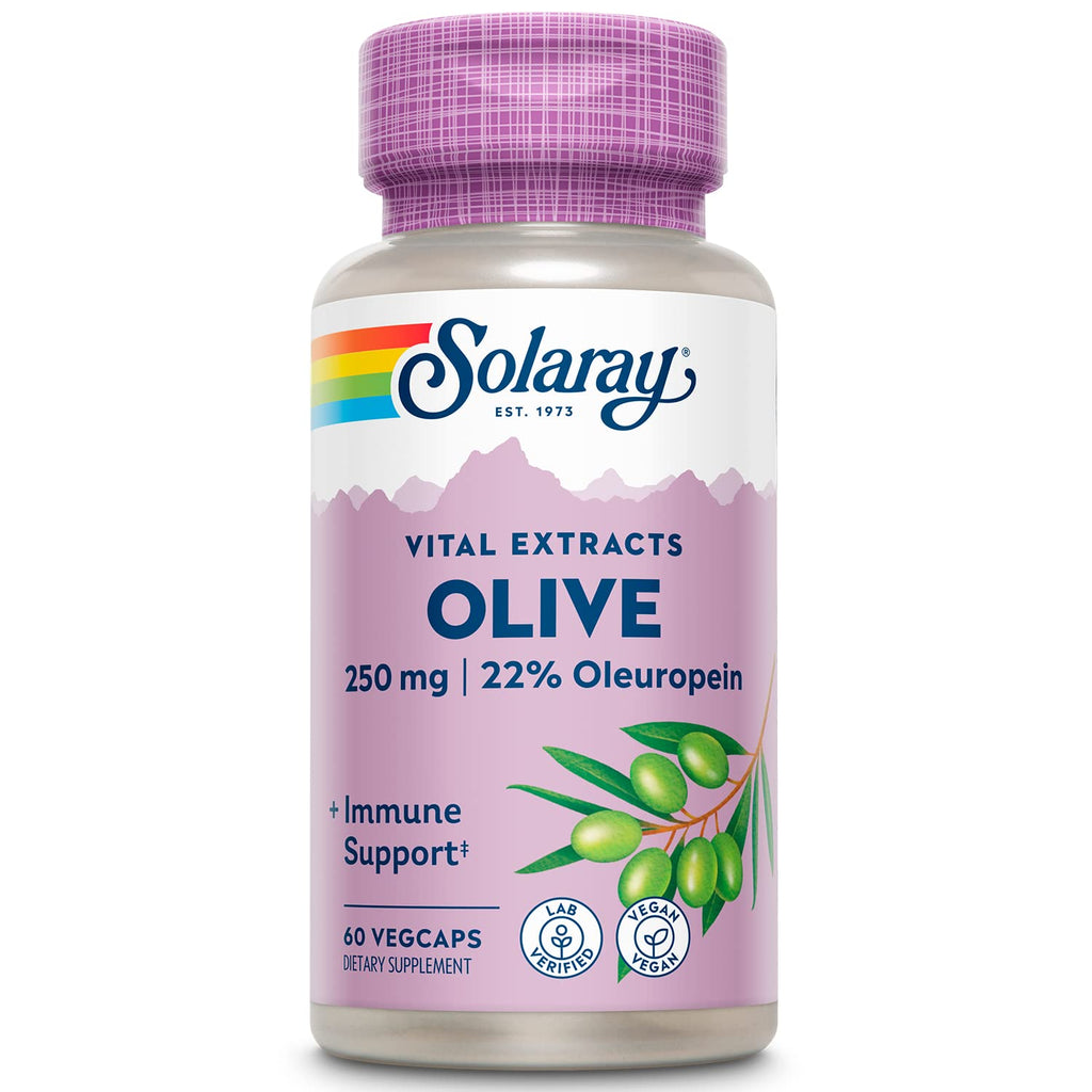 SOLARAY Olive Leaf Extract benefits