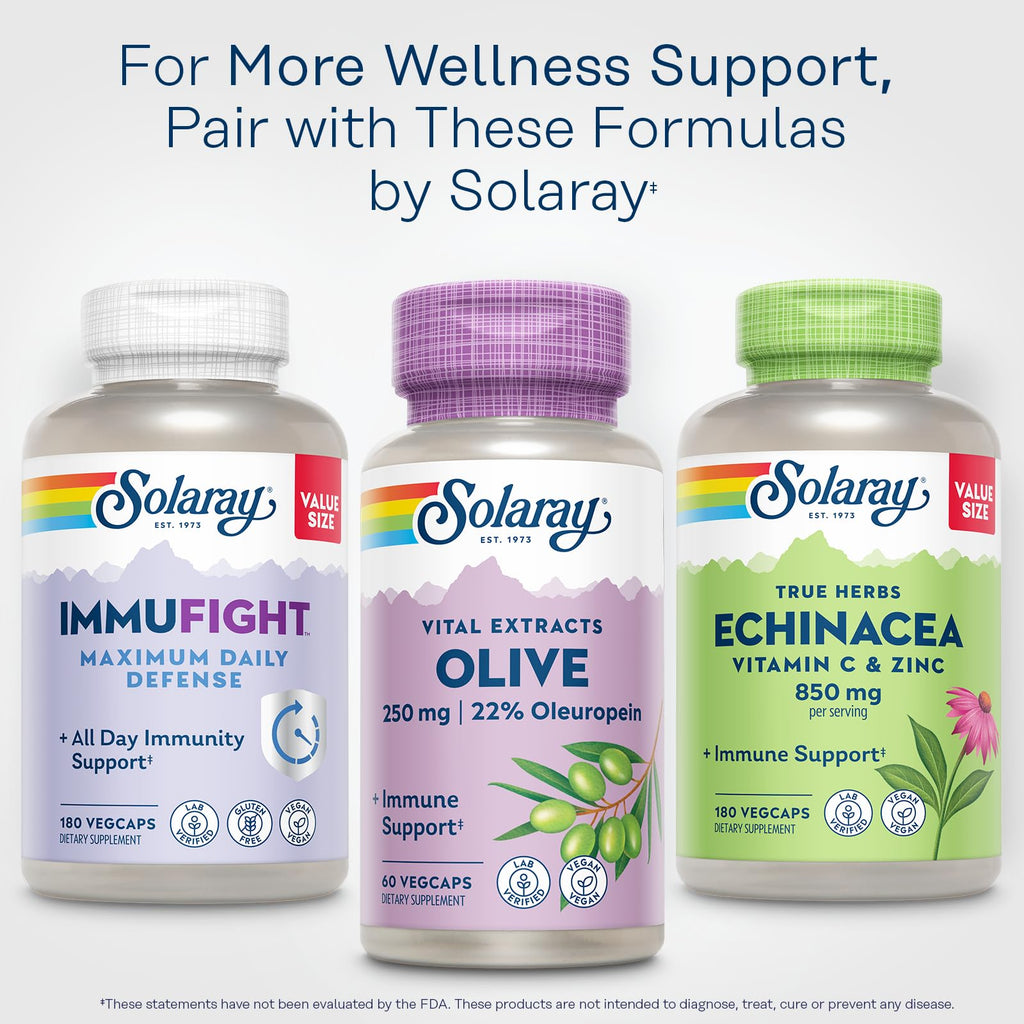SOLARAY Olive Leaf health supplement