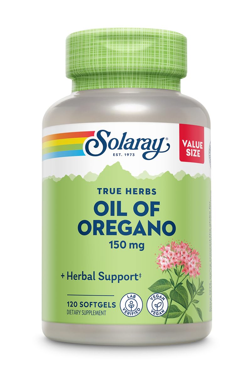 SOLARAY oregano softgels for wellness