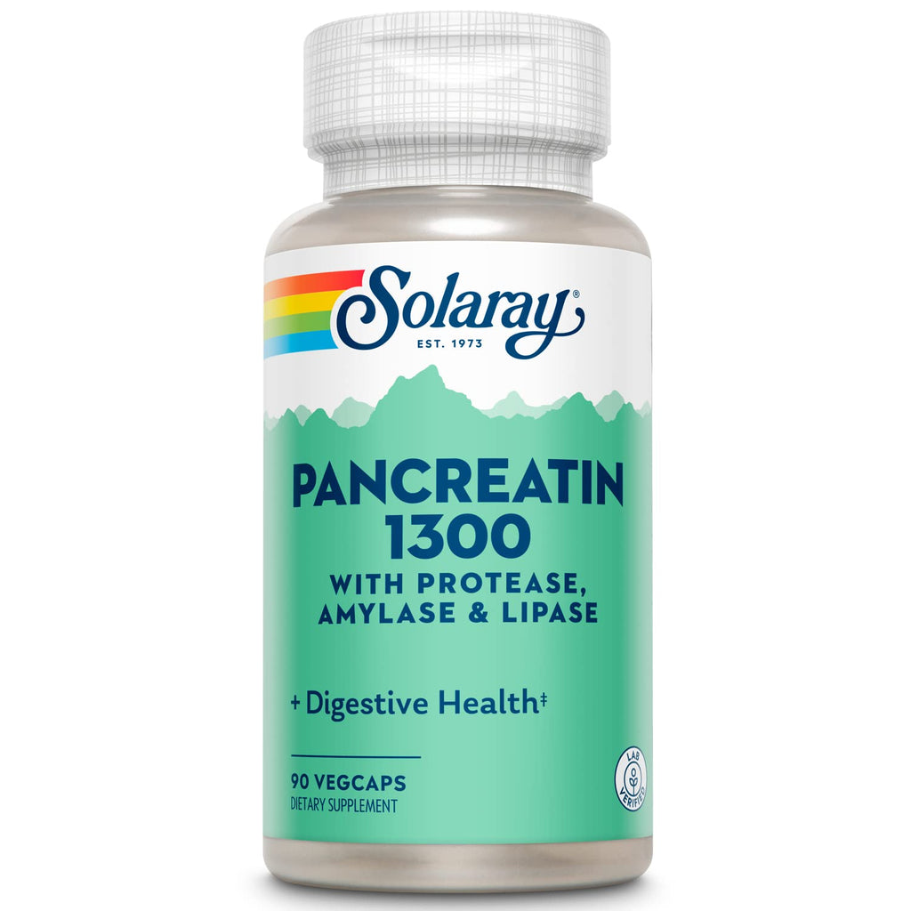 SOLARAY pancreatin digestive enzymes supplement