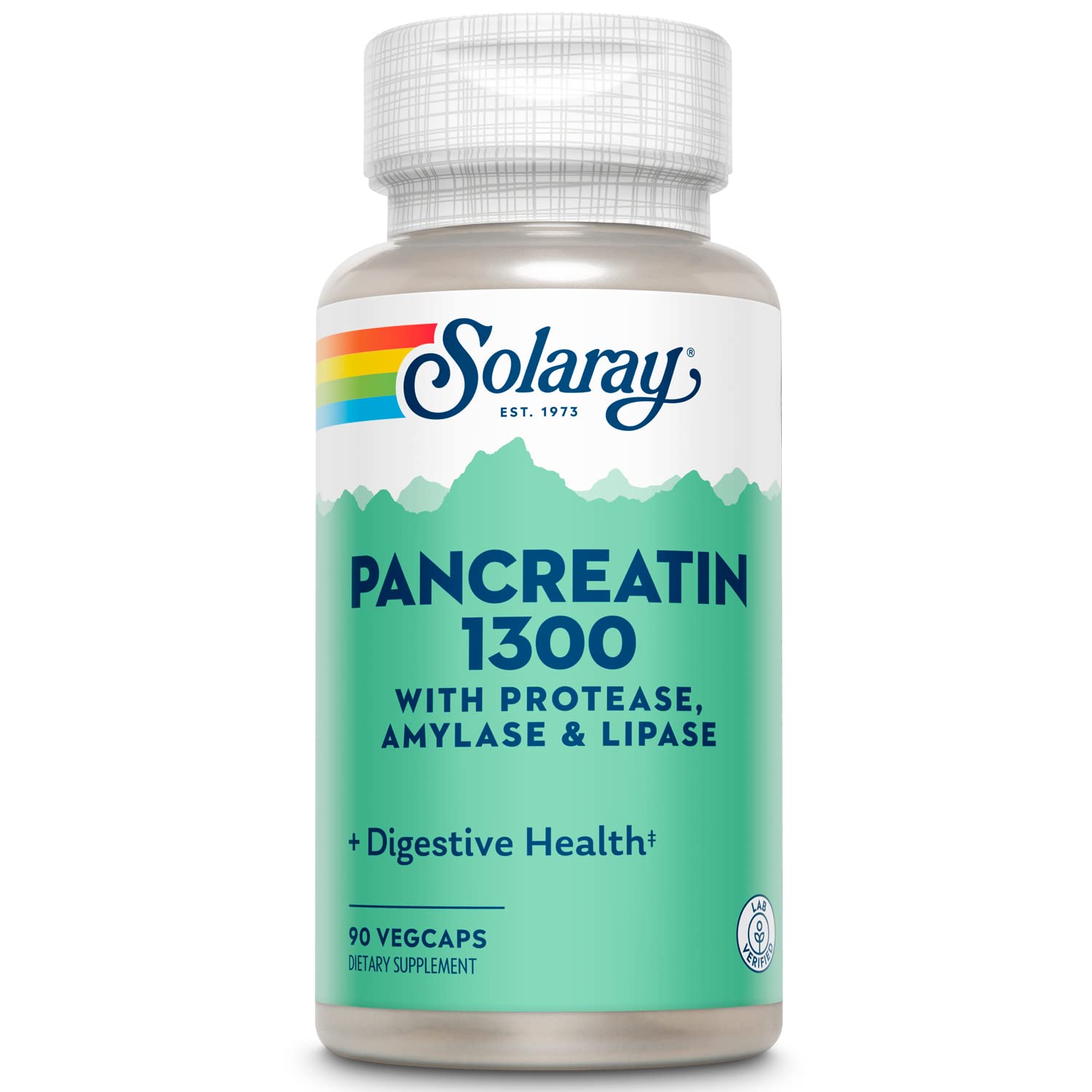 SOLARAY pancreatin digestive enzymes supplement