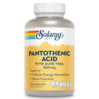 Solaray Pantothenic Acid 500 mg capsules