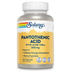 Solaray Pantothenic Acid 500 mg capsules