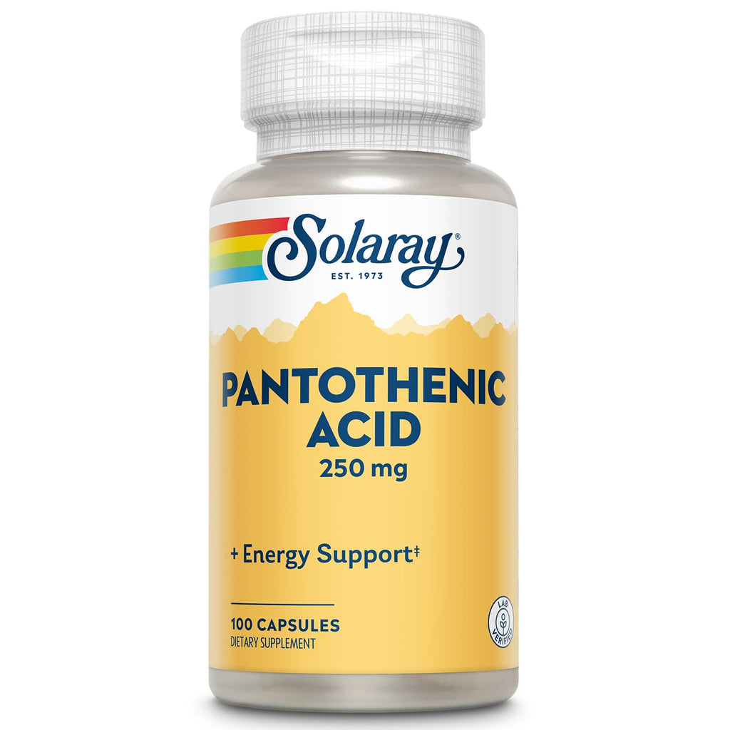 Solaray Pantothenic Acid for energy