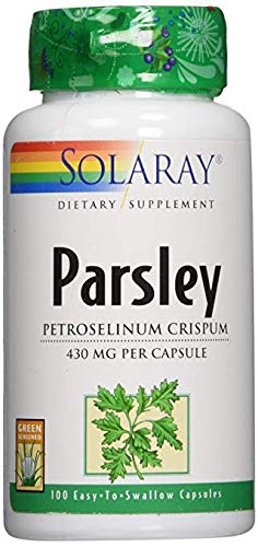 Solaray parsley blended vitamin supplements