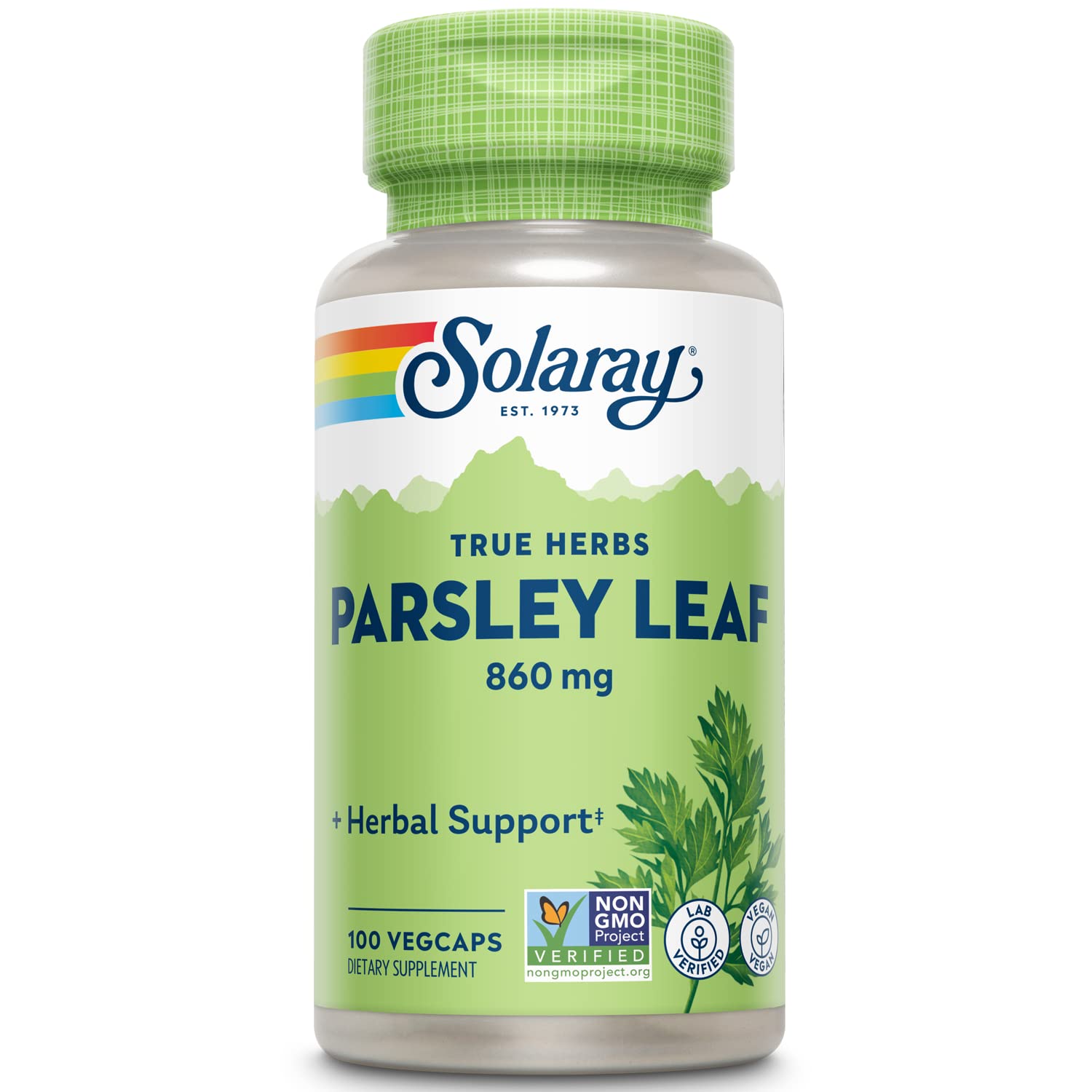 SOLARAY parsley capsules for digestion