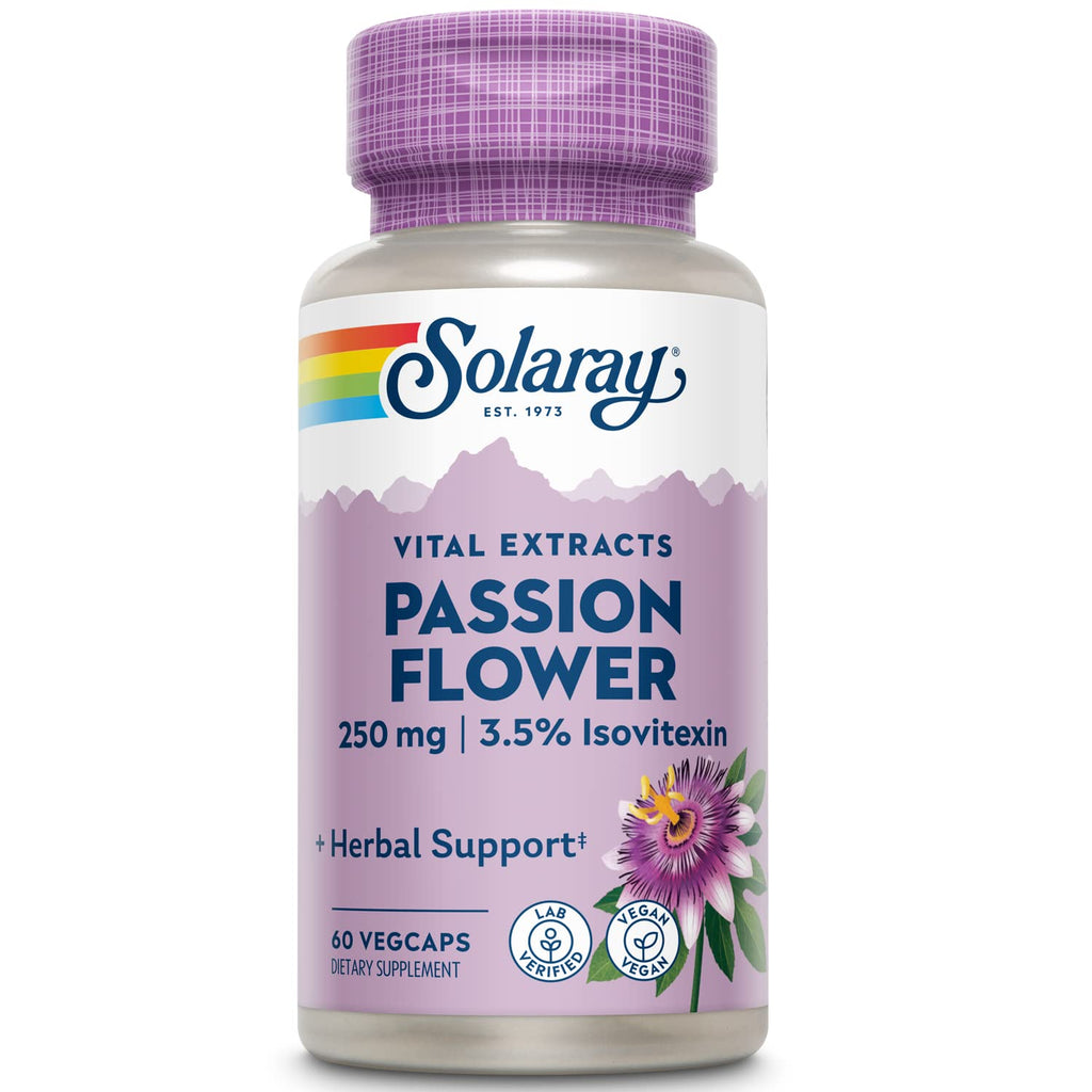 Solaray Passion Flower Extract capsules