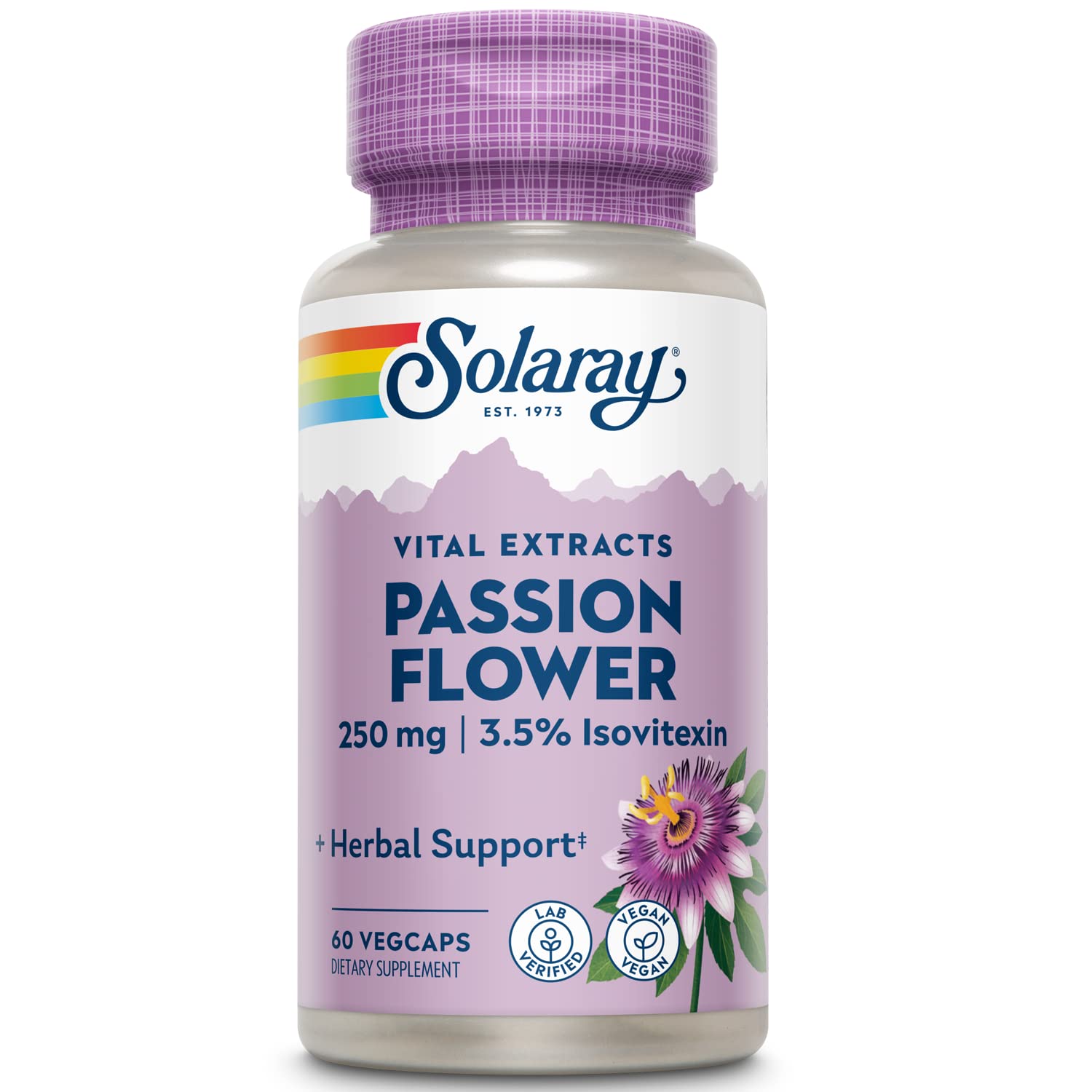 Solaray Passion Flower Extract capsules