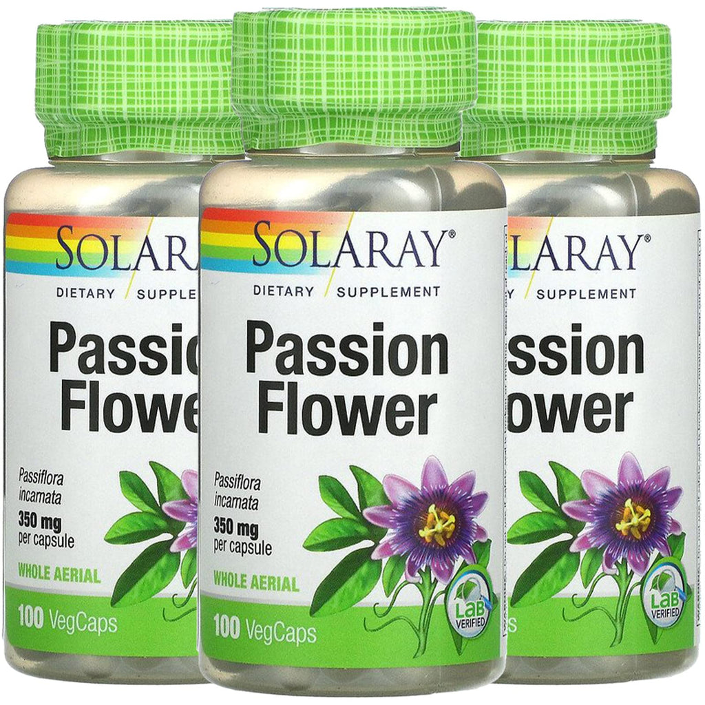 Solaray Passion Flower VegCaps benefits