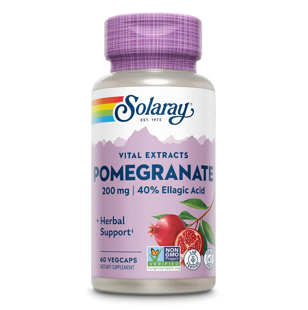 Solaray pomegranate extract multivitamins