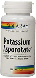 Solaray potassium asporotate capsules for health