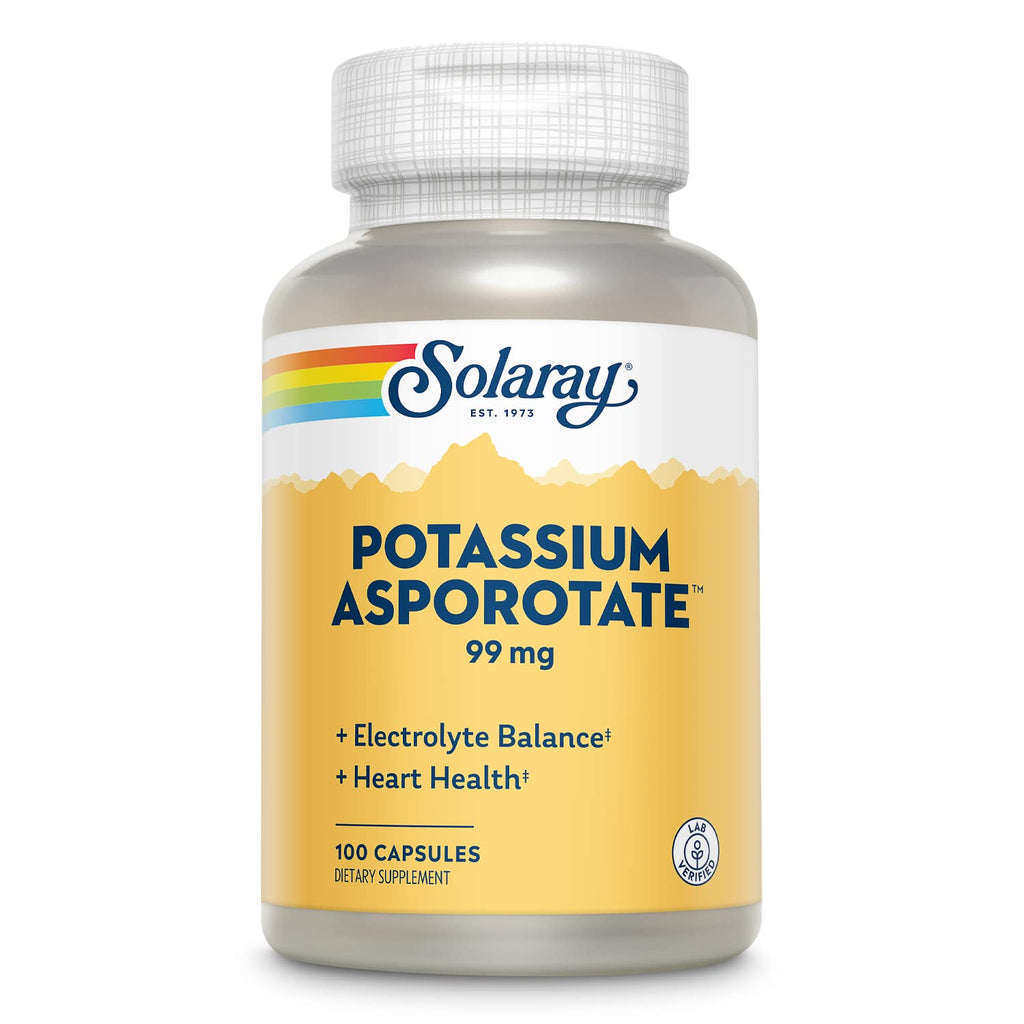 Solaray potassium capsules for heart health
