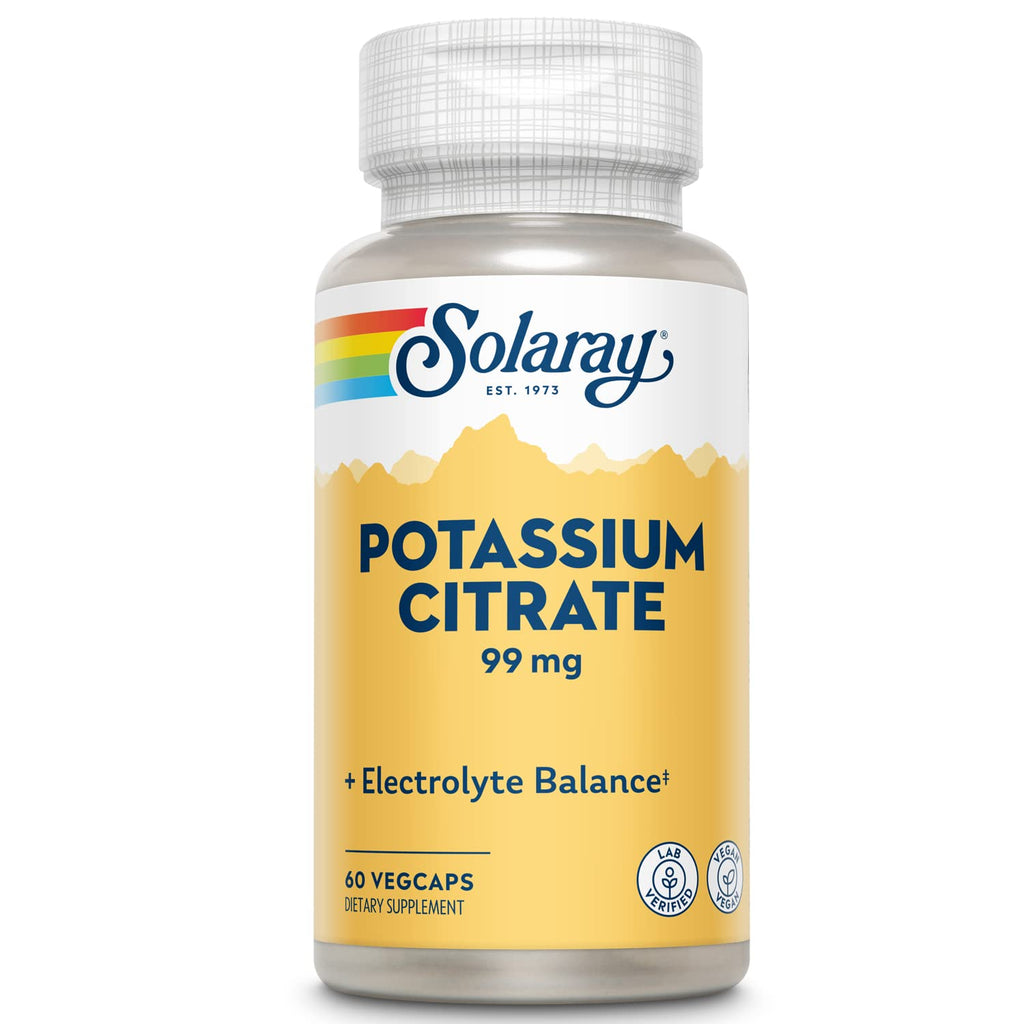Solaray Potassium Citrate supplement benefits