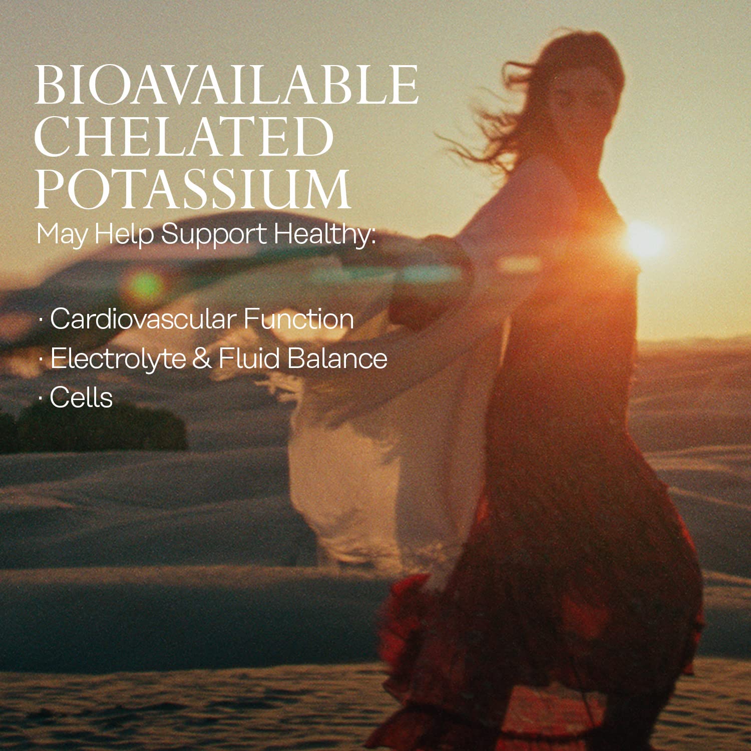 Solaray potassium for electrolyte balance