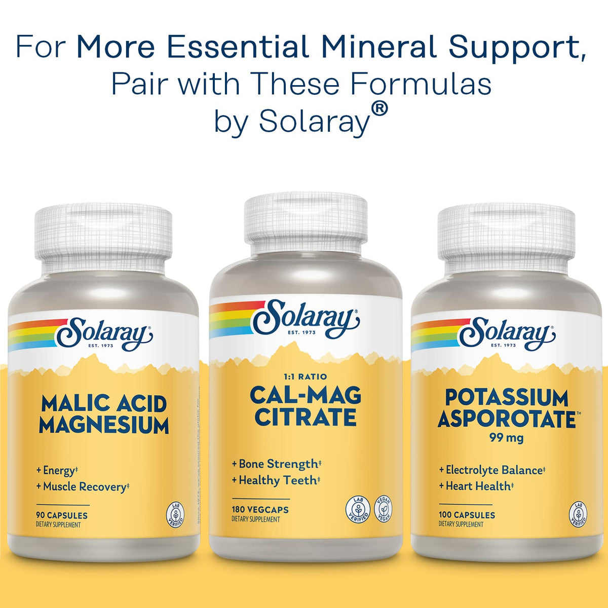 Solaray Potassium for overall wellness