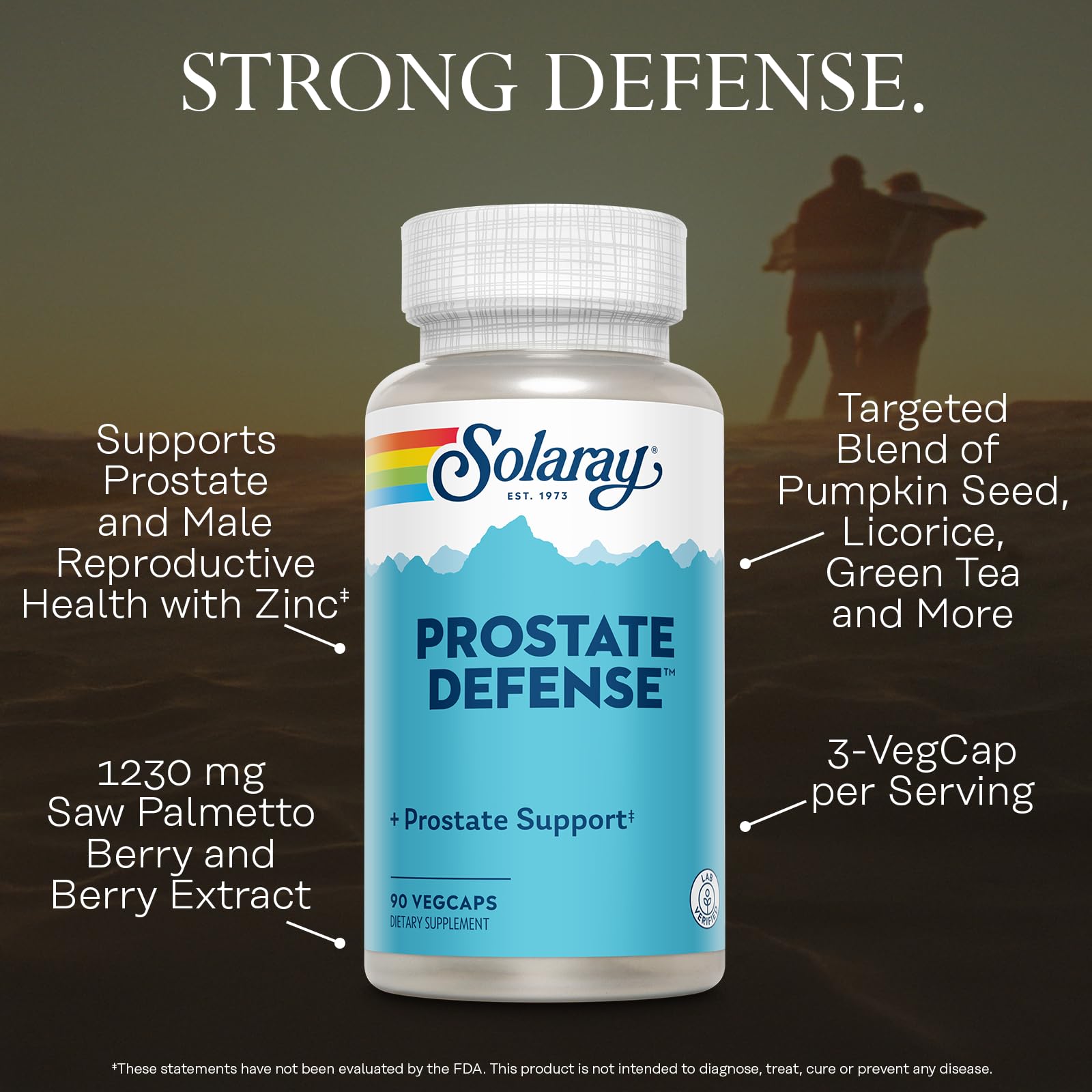 Solaray prostate defense vegcaps