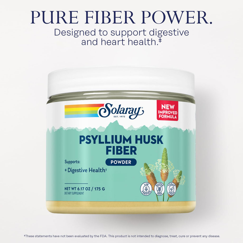 SOLARAY psyllium husk 60-day guarantee