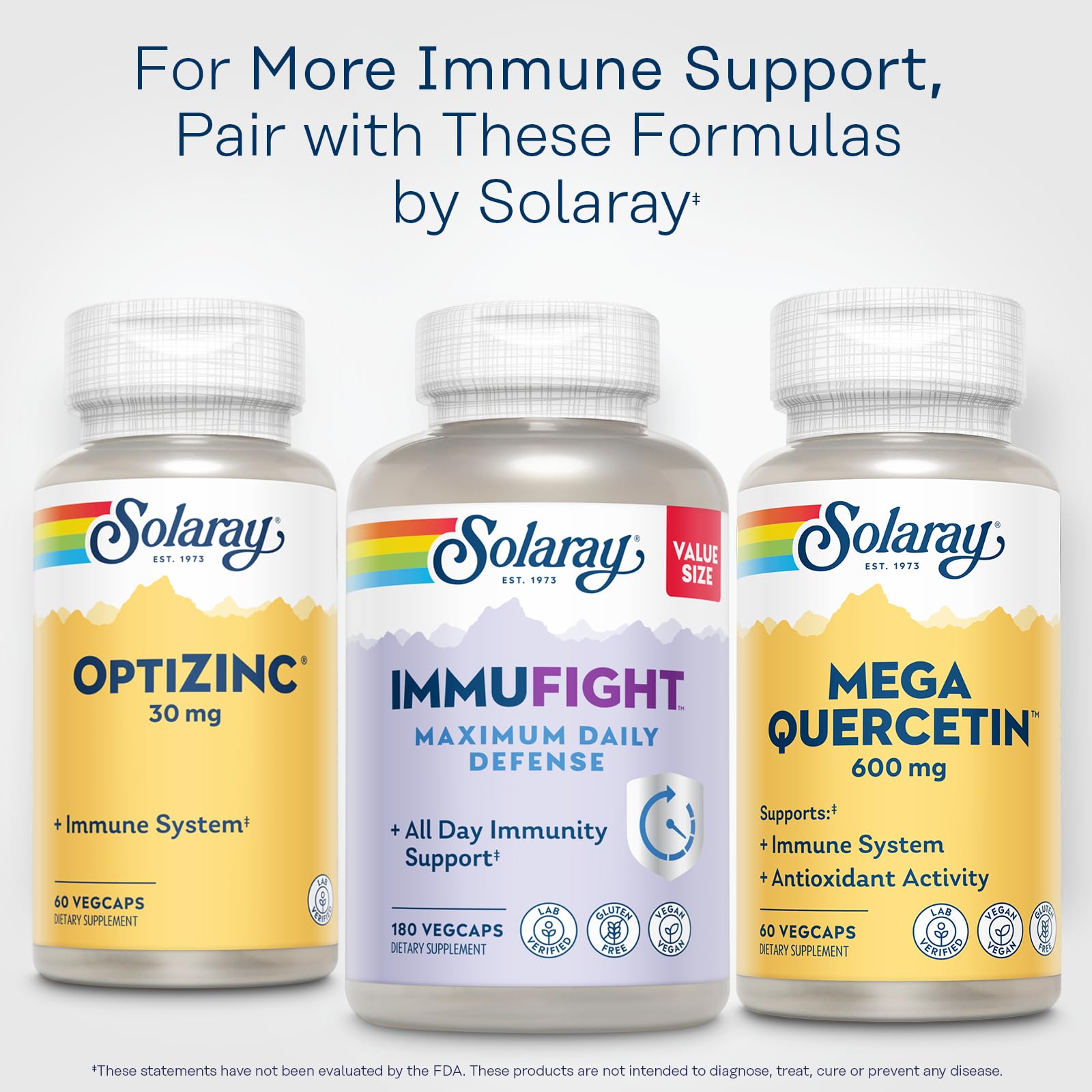 SOLARAY quercetin for overall wellness