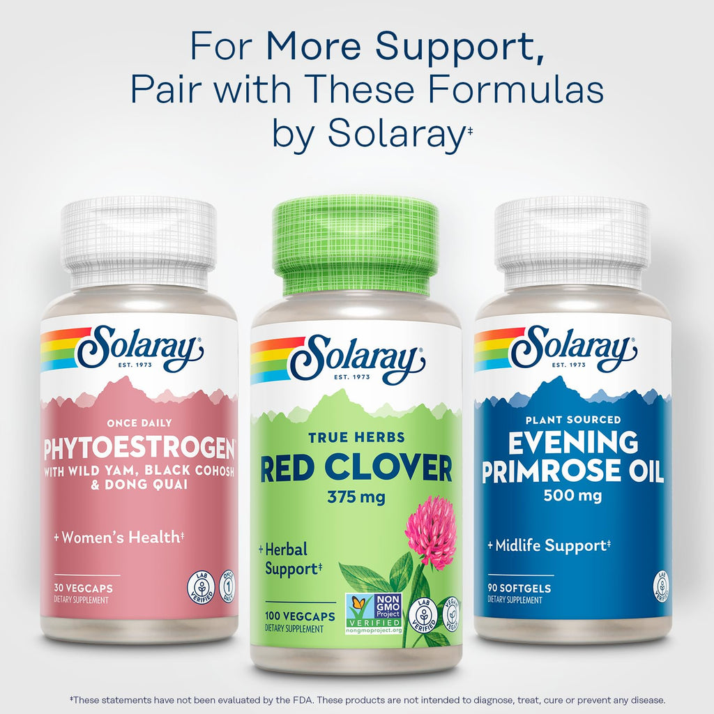 SOLARAY Red Clover for women's health