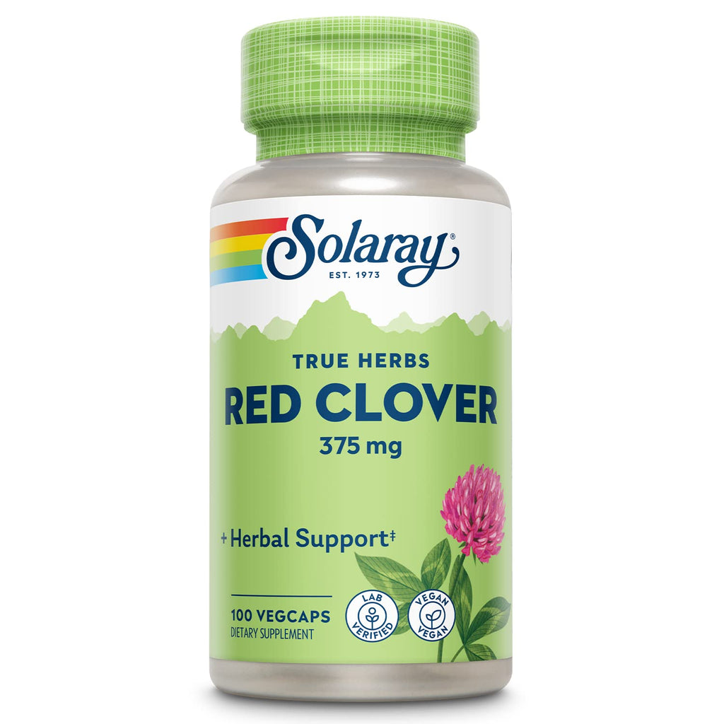 SOLARAY Red Clover VegCaps for wellness