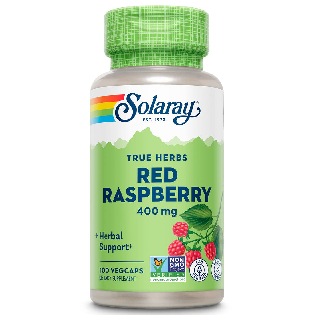 SOLARAY Red Raspberry Leaf health benefits