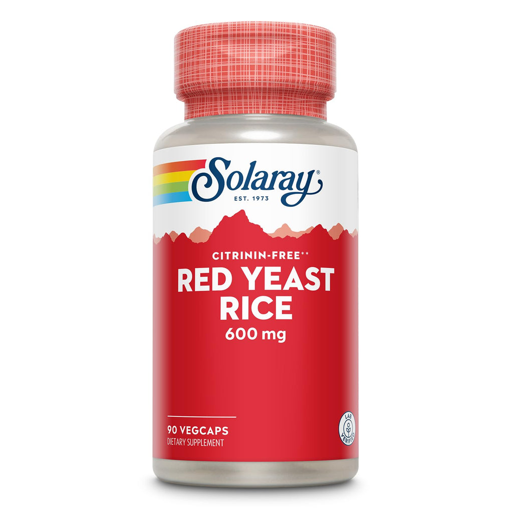 SOLARAY Red Yeast Rice capsules