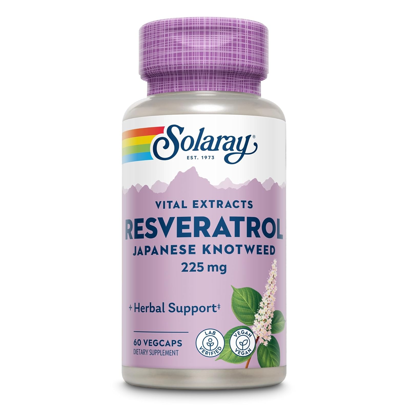 Solaray Resveratrol 225 mg capsules