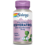 SOLARAY Resveratrol 75 mg benefits