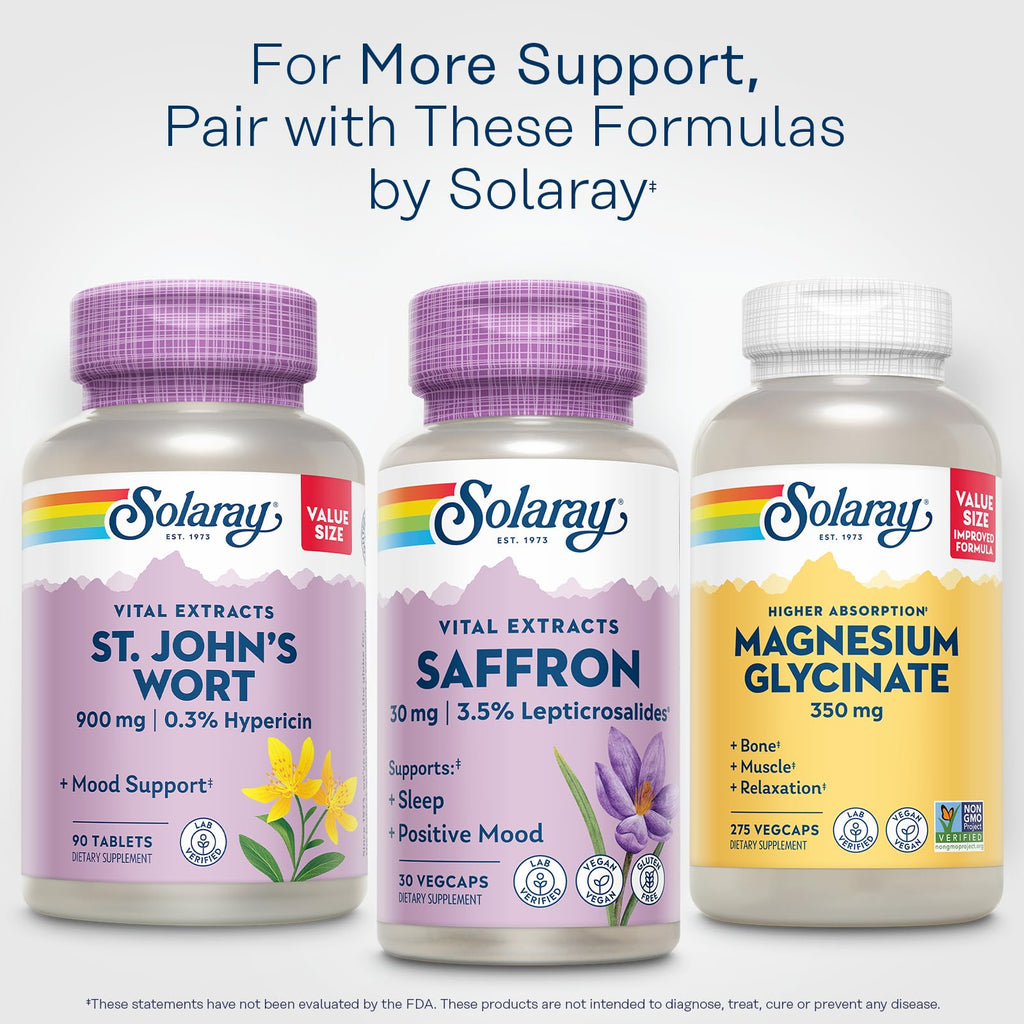 SOLARAY Saffron for holistic health