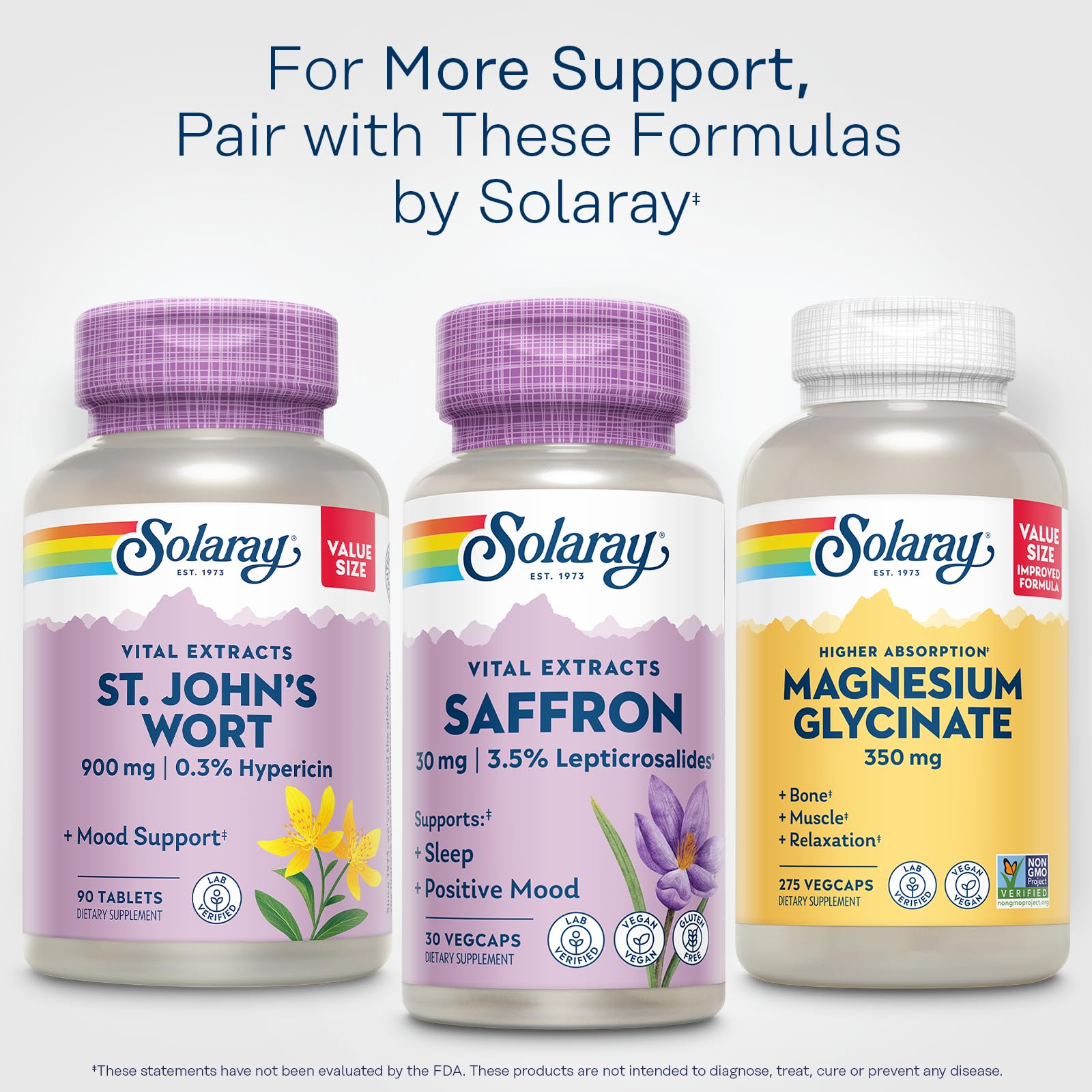 SOLARAY Saffron for holistic health