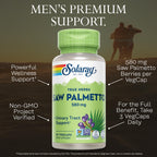 Solaray saw palmetto for prostate support