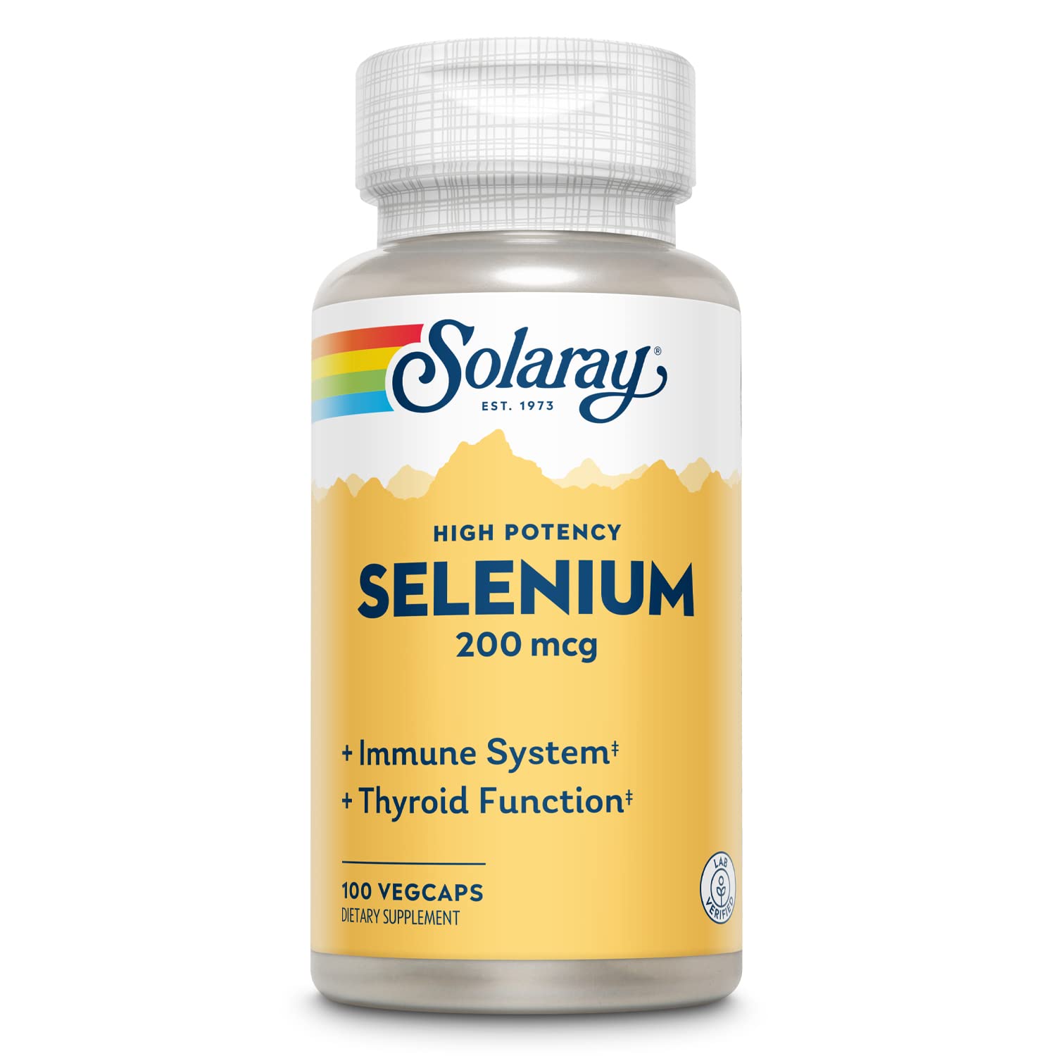 Solaray selenium 200 mcg capsules