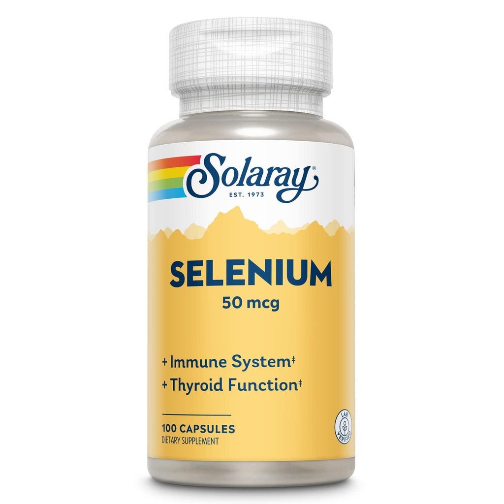 Solaray Selenium 50 mcg capsules