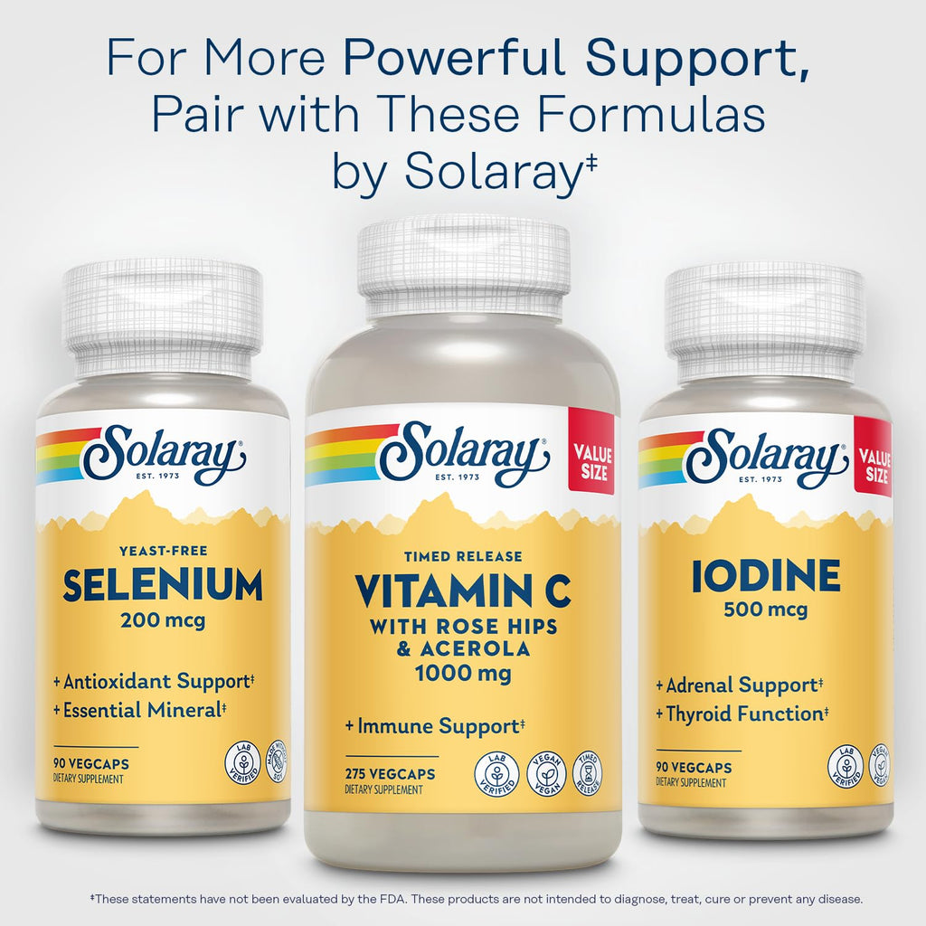 SOLARAY selenium for overall vitality