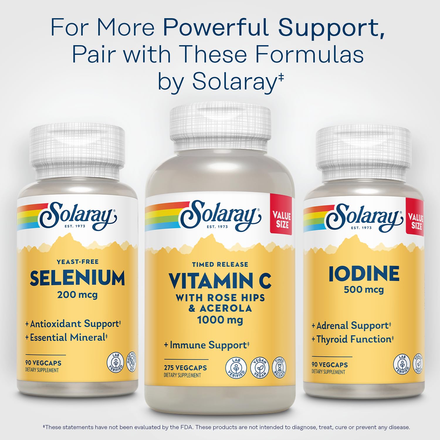 SOLARAY selenium for overall vitality