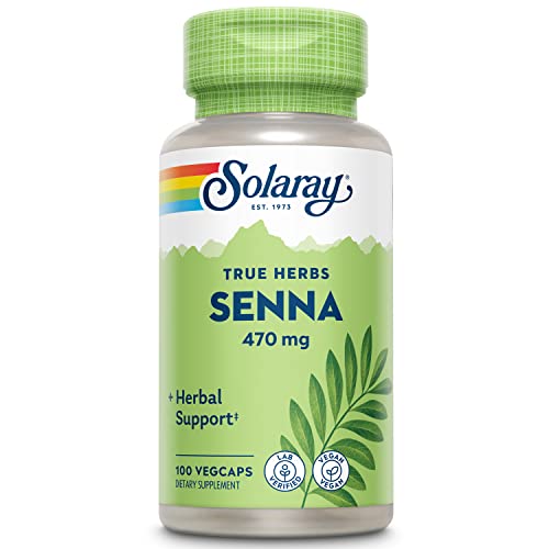 Solaray Senna Leaf veg capsules