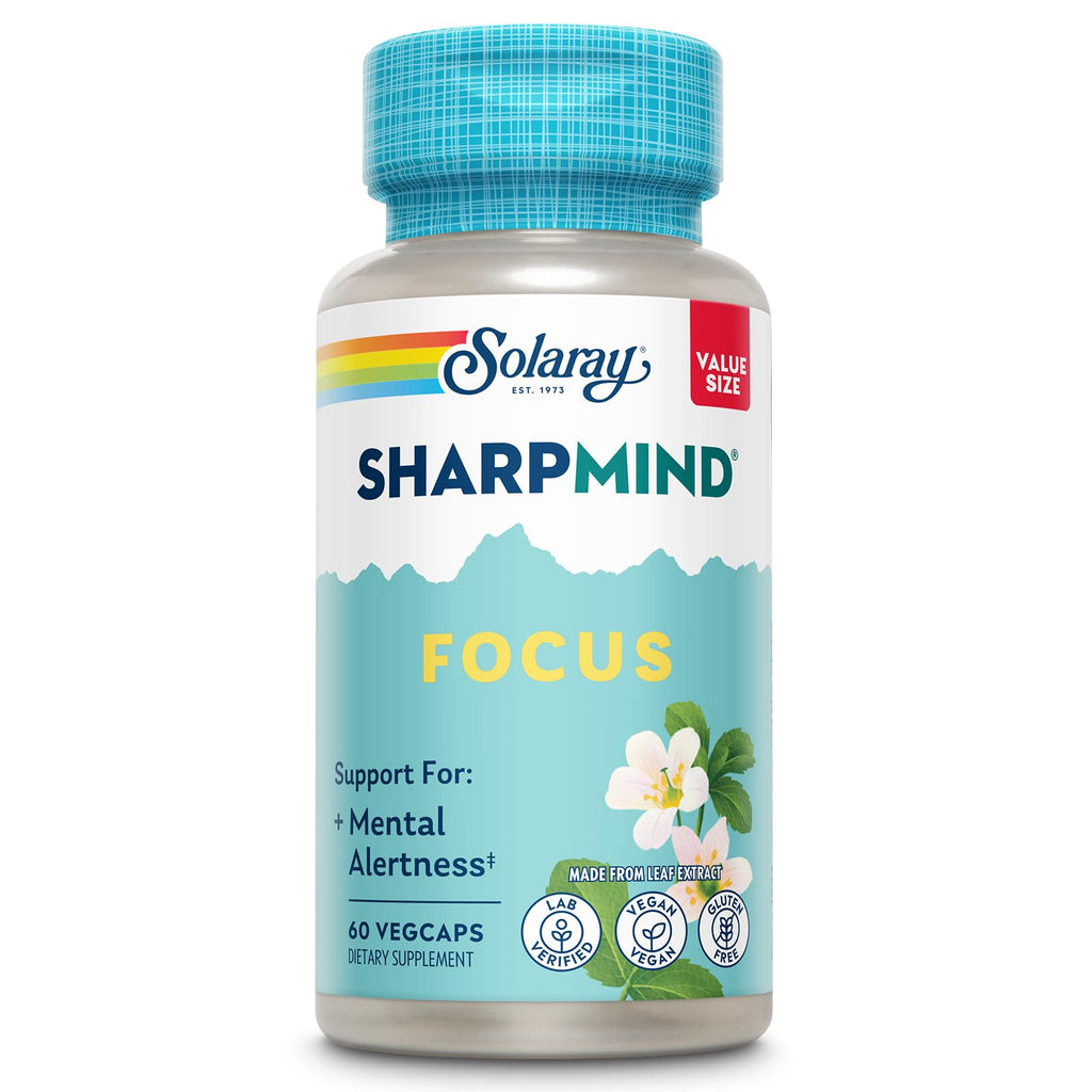 SOLARAY SharpMind cognitive support capsules