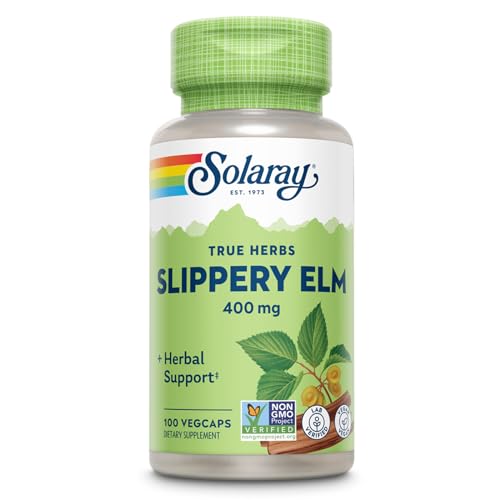 Solaray Slippery Elm Bark capsules