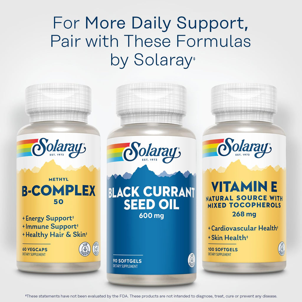 SOLARAY softgels for daily wellness