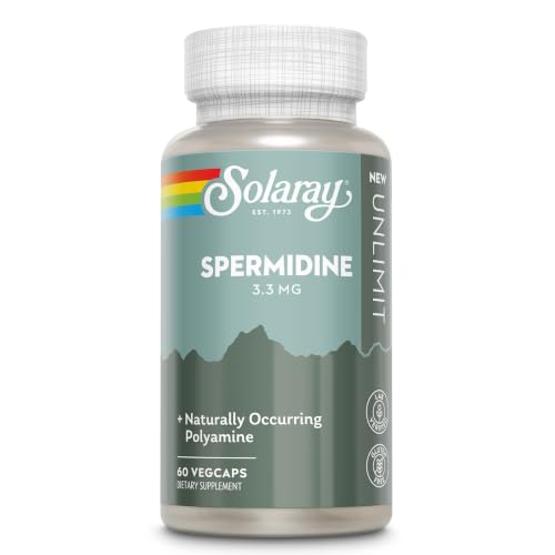 SOLARAY Spermidine 3.3 mg benefits