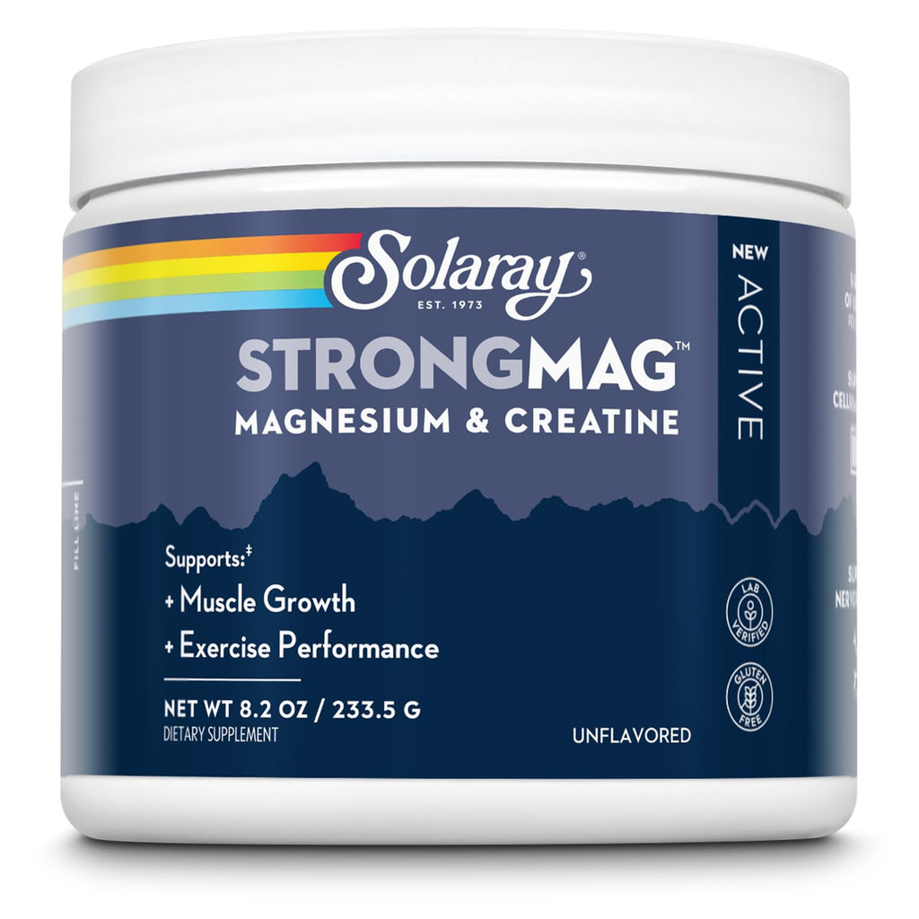 SOLARAY StrongMAG creatine monohydrate powder