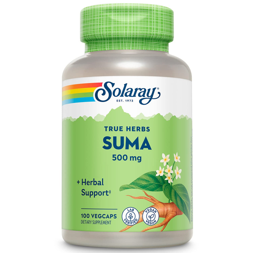 Solaray Suma Root 500 mg capsules