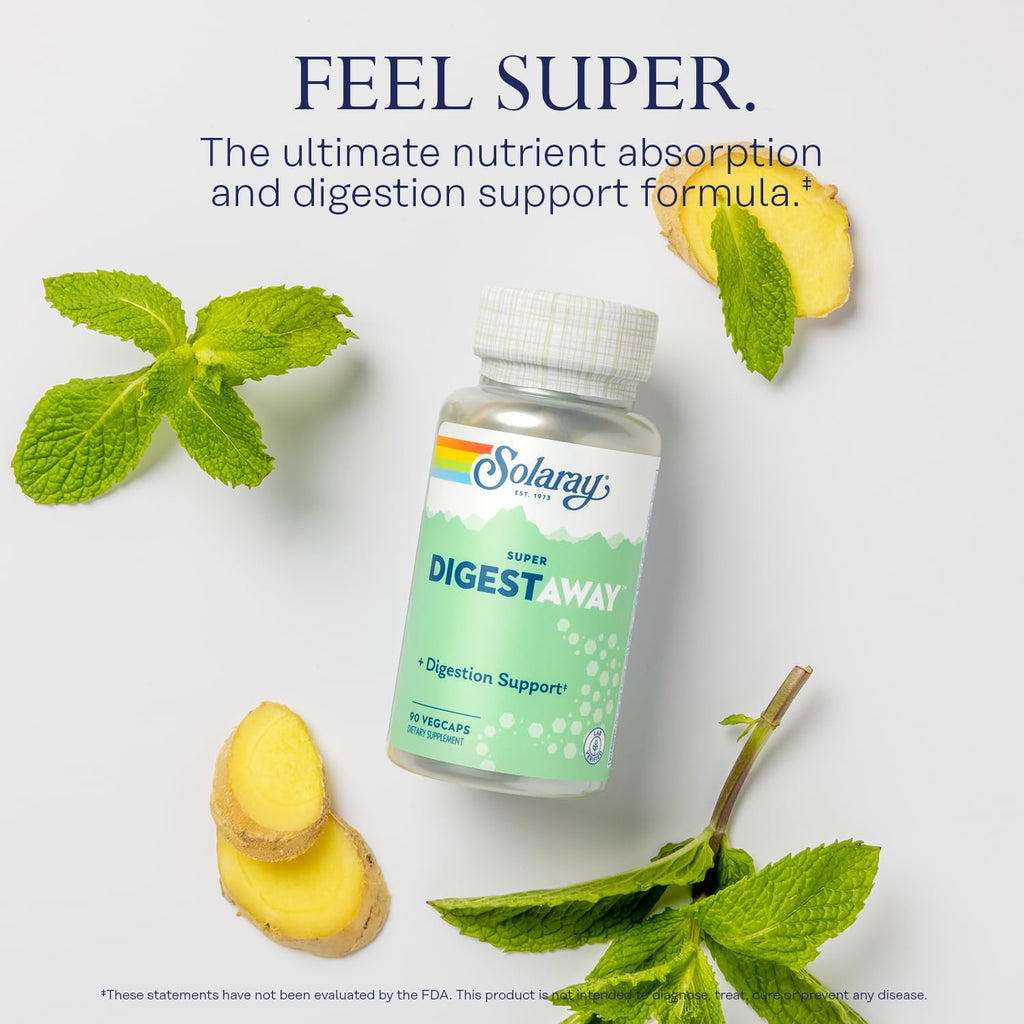 Solaray Super Digestaway VegCaps benefits