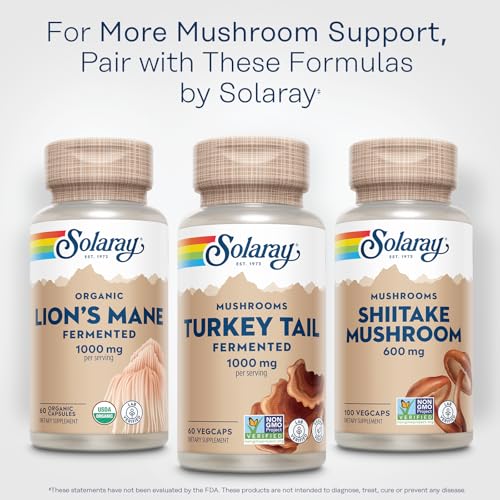 Solaray turkey tail mushroom formula
