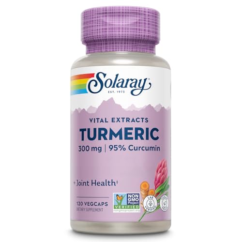 SOLARAY turmeric capsules for wellness